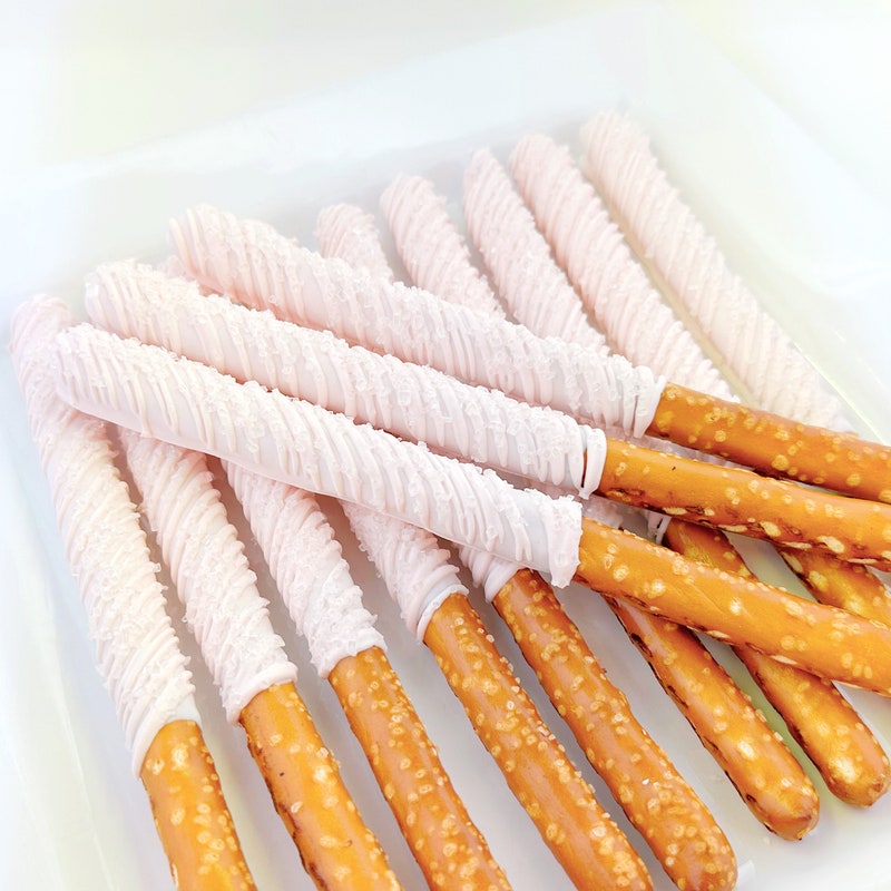 Chocolate Covered Pretzel Rods - Etsy