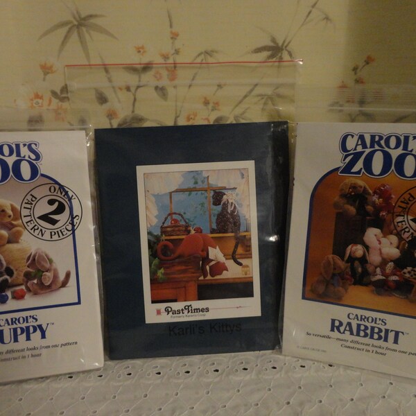 Carols Zoo Patterns - Etsy