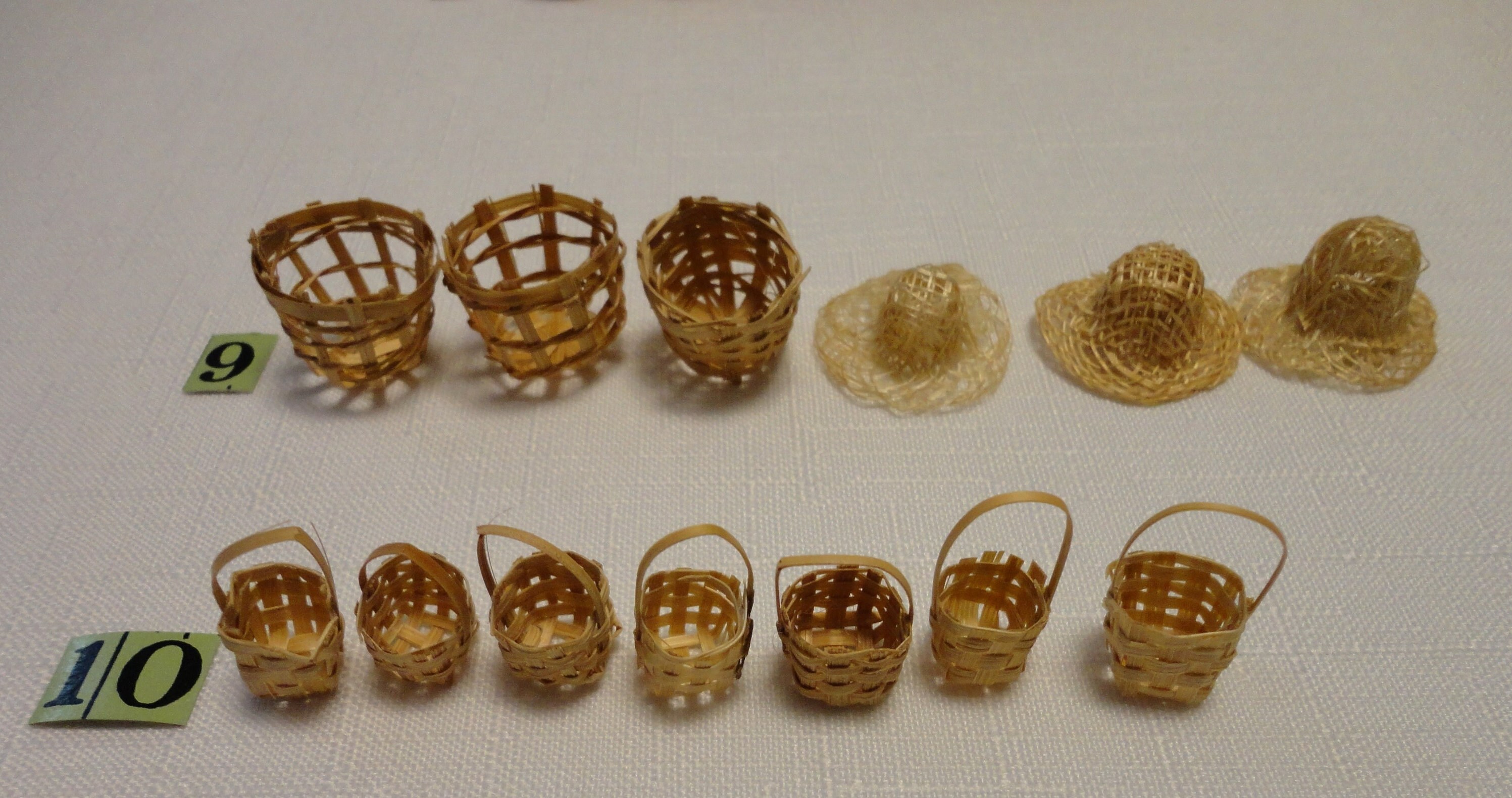 Miniature Baskets for Crafts Dollhouse Your Choice - Etsy