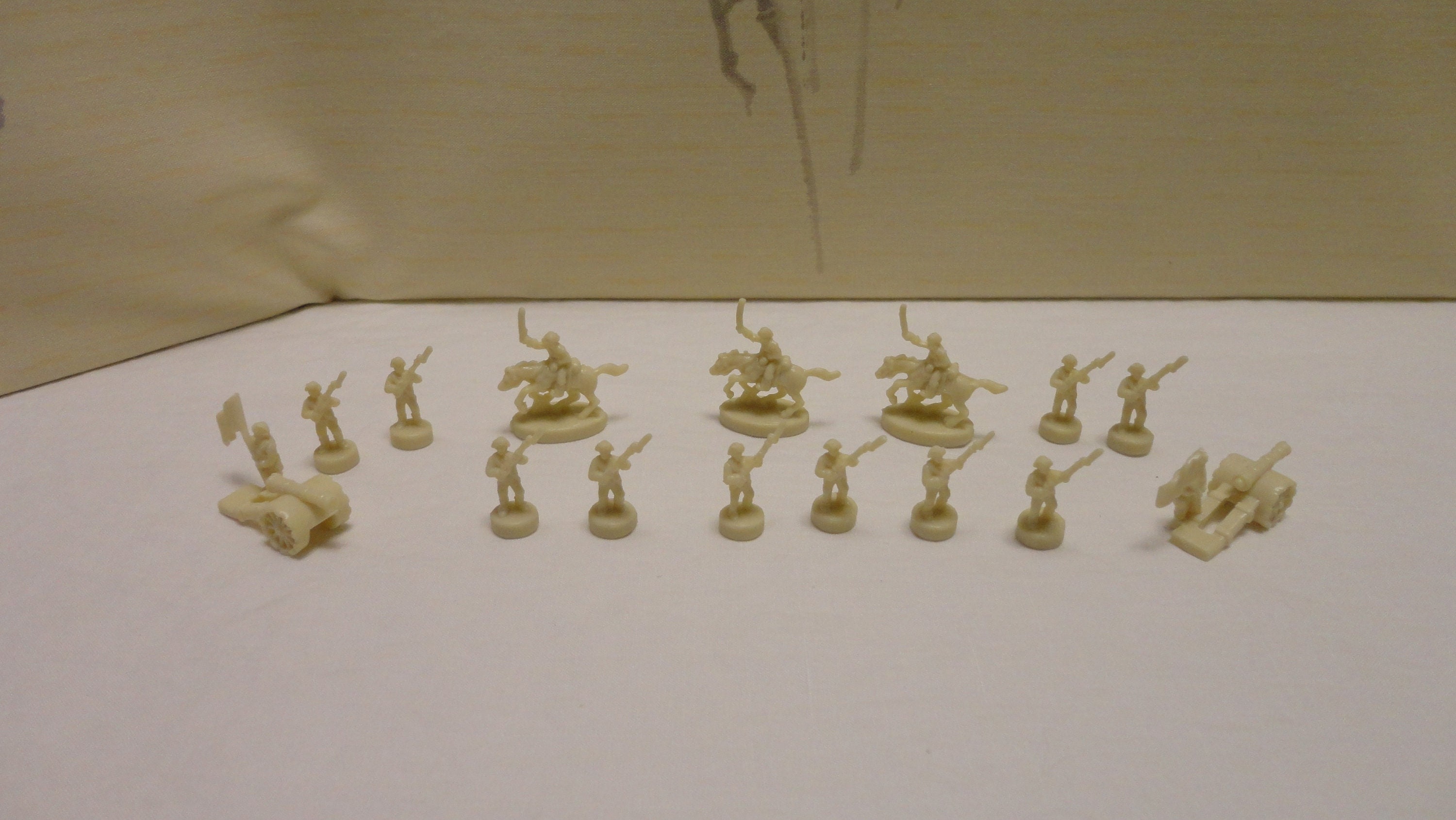 Set of 15 Vintage Micro Mini Toy Soldiers off White Color - Etsy