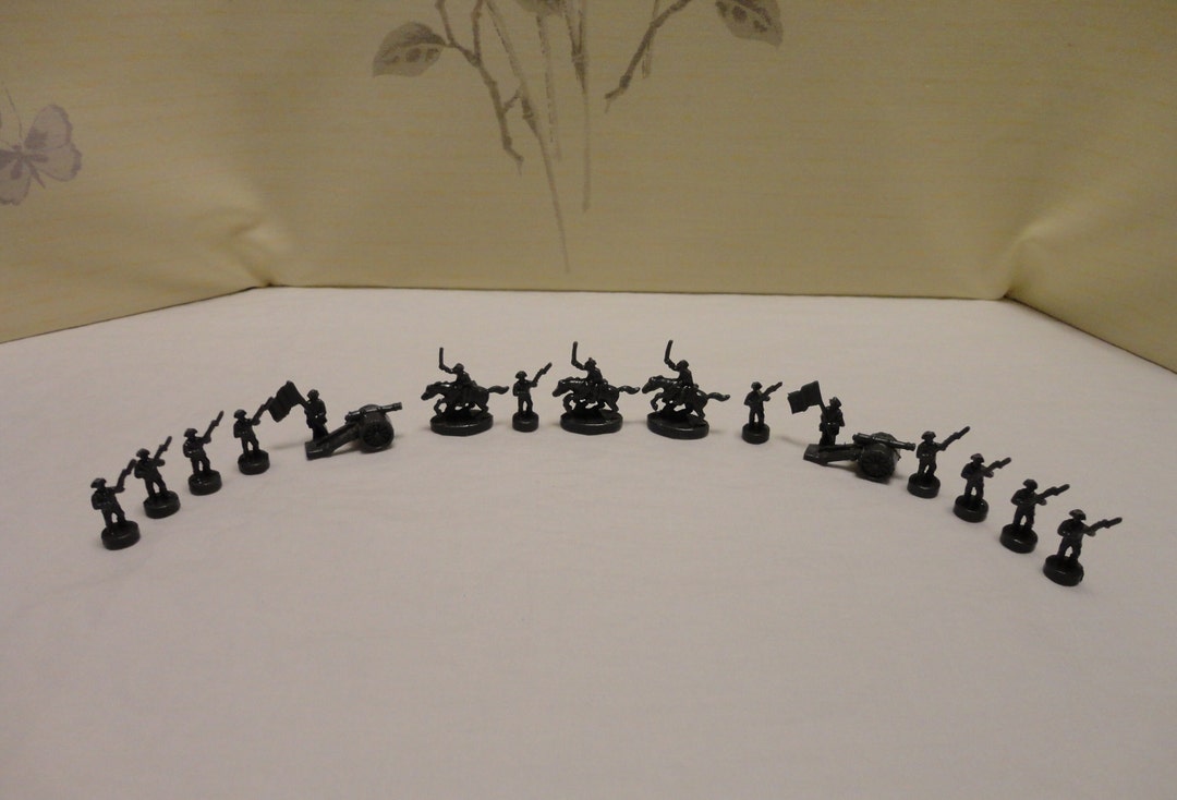 15 Green Vintage Micro Mini Toy Soldiers - Etsy