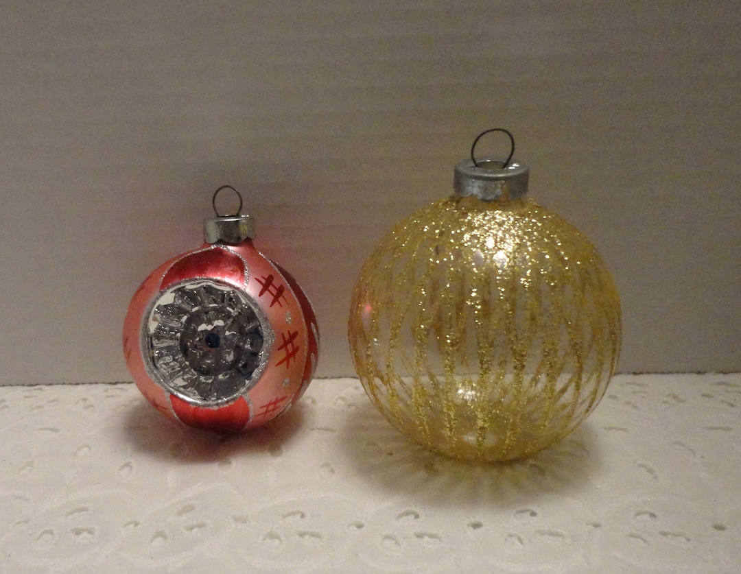 2 Vintage RAUCH Tree Ornaments - Etsy