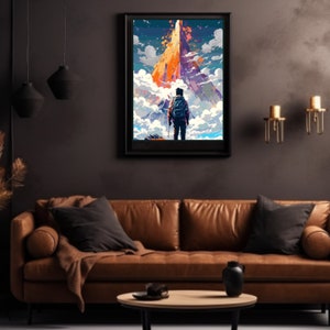 Modern Mountain the Climb Cross Stitch PDF Easy - Etsy