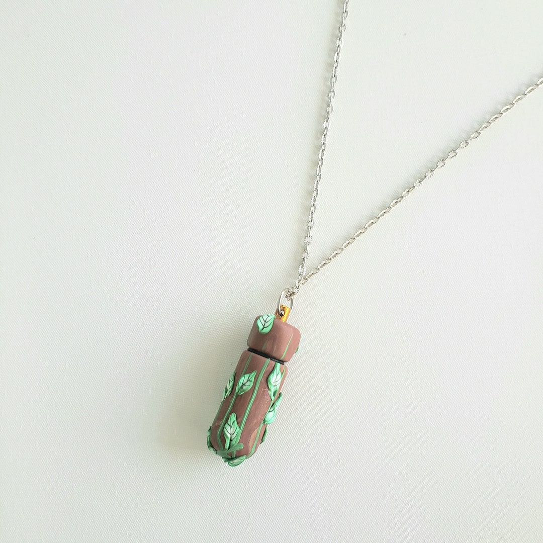 Necklace Container Memorial Keepsake Jewelry Urn Stainless Steel ...