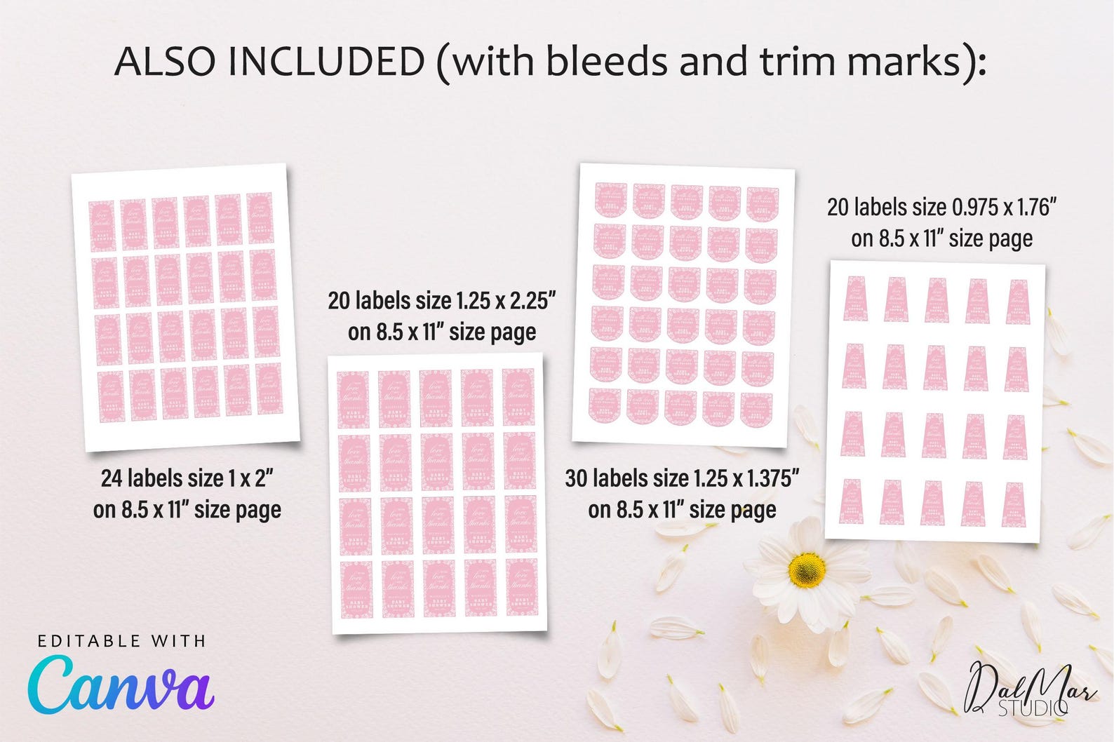 Editable Cielito Lindo Baby Shower Sanitizer Labels | Digital Mexican ...