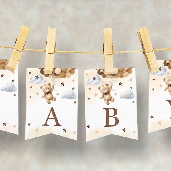 Teddy Bear Baby Shower - Etsy
