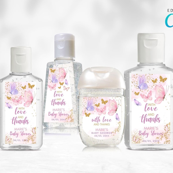 Butterfly Label - Etsy