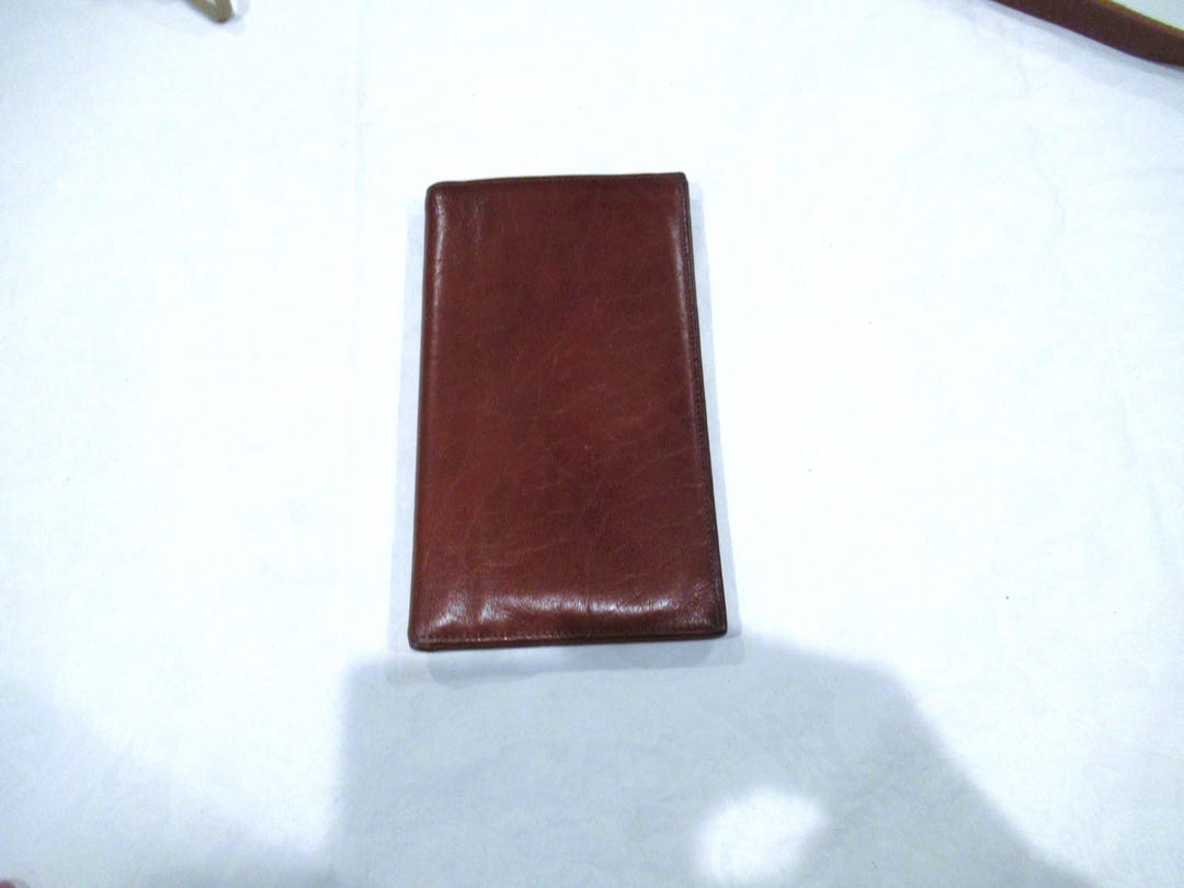 Prince Gardner Brown Leather Travel Wallet, C. 1980s - Etsy