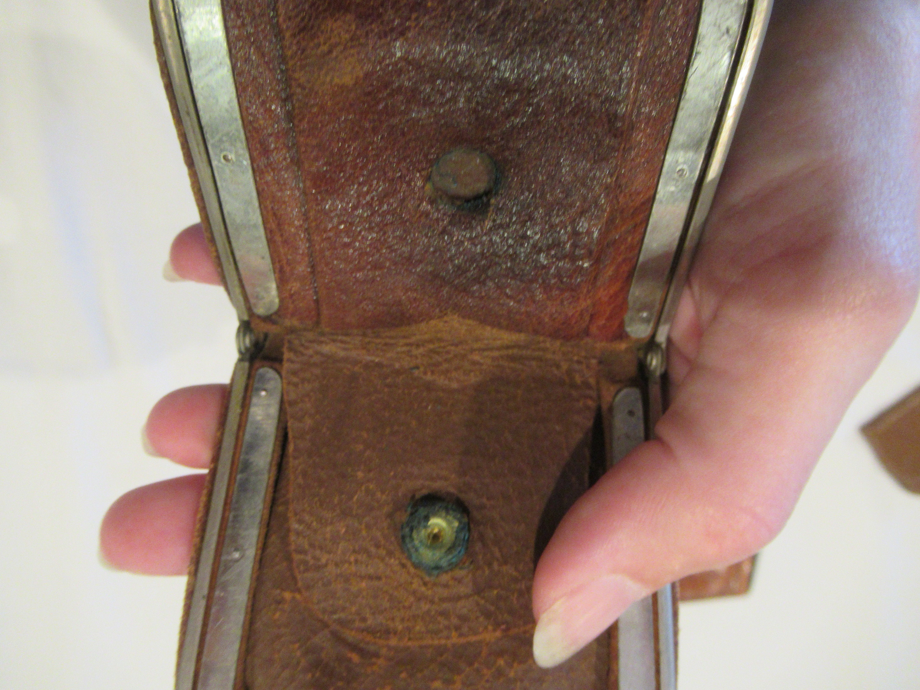 1920s-era Tooled Leather Coin Purse Inner Pocket Clasp - Etsy
