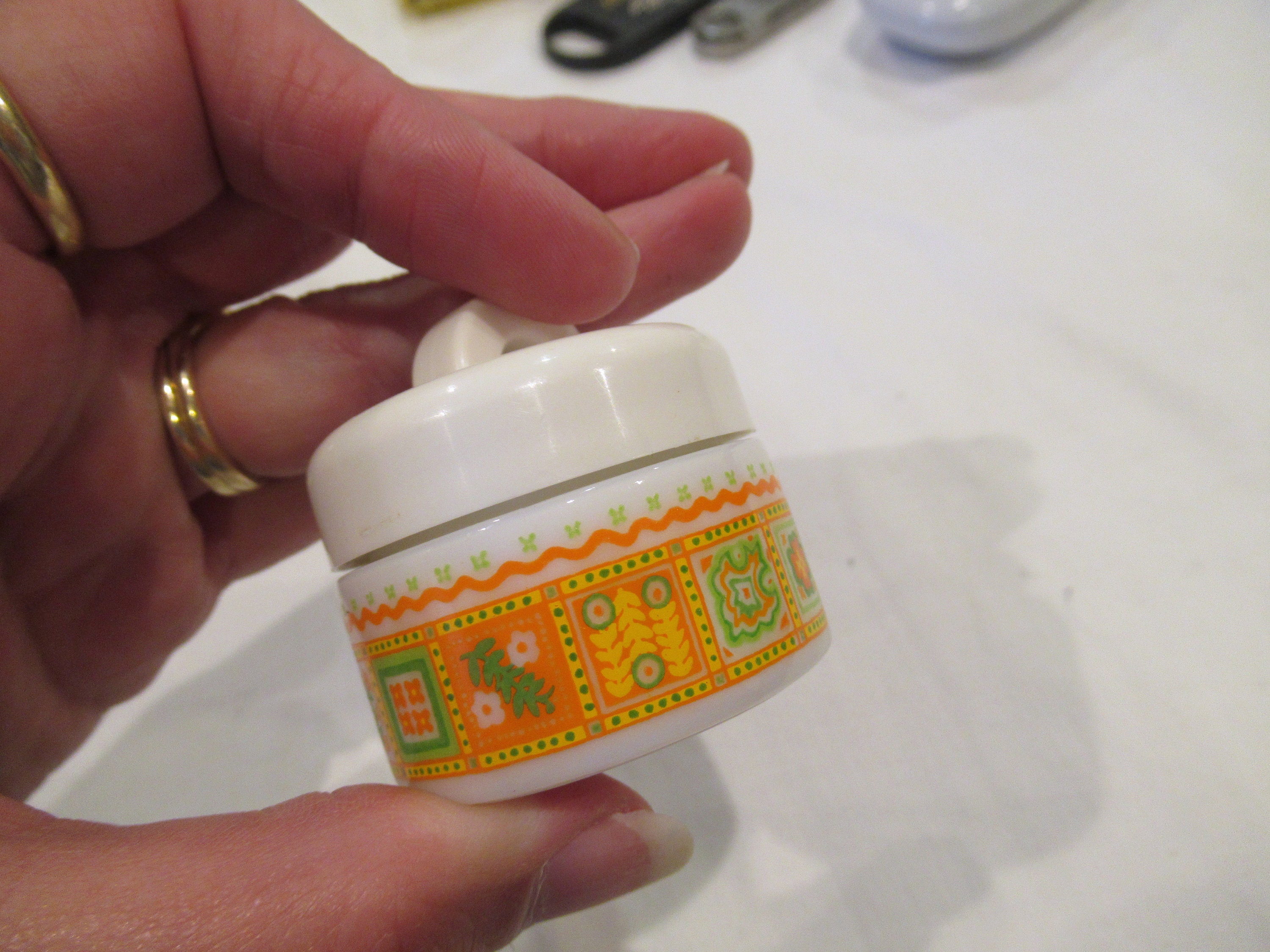 Avon Vintage Patchwork Cream Sachet Bottle Jar C. 1970s - Etsy