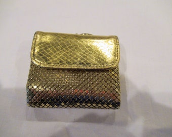 Gold Mesh Wallet - Etsy
