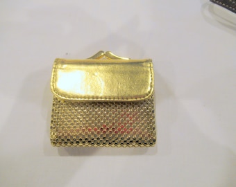 Gold Mesh Wallet | Etsy