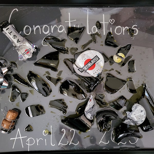 Resin Broken Bottle - Etsy