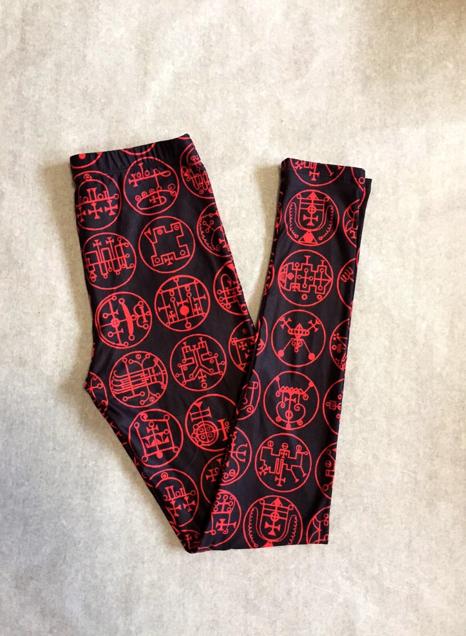 Occult Seals Leggings / Magical Seals / Magick Seals / Occult Symbols ...