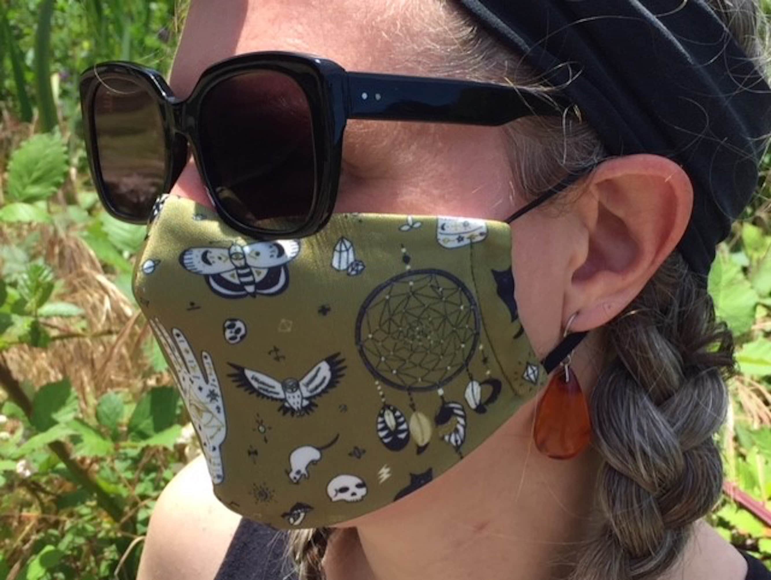 Magical Symbols Face Mask | Etsy