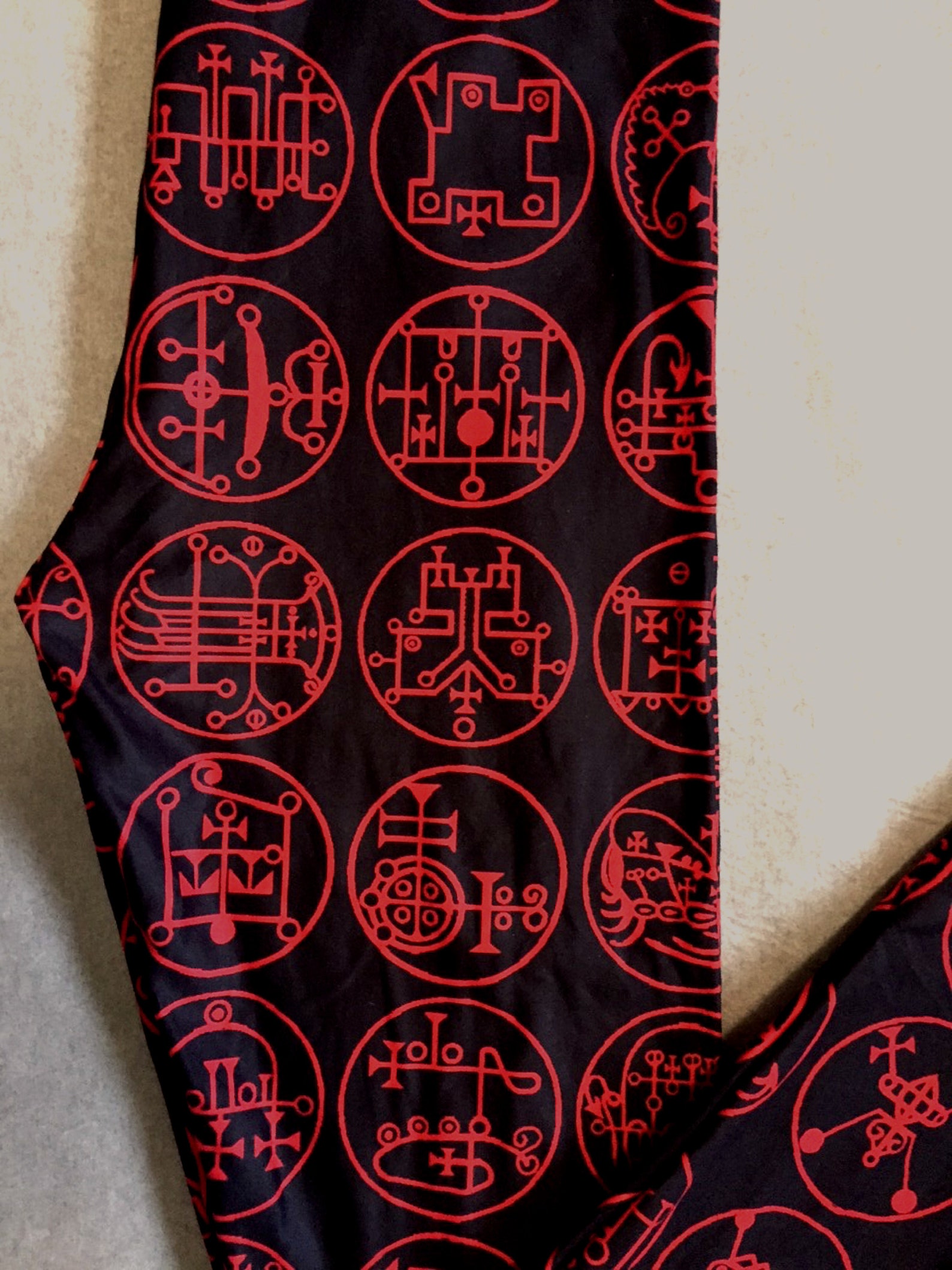 Occult Seals Leggings / Magical Seals / Magick Seals / Occult Symbols ...