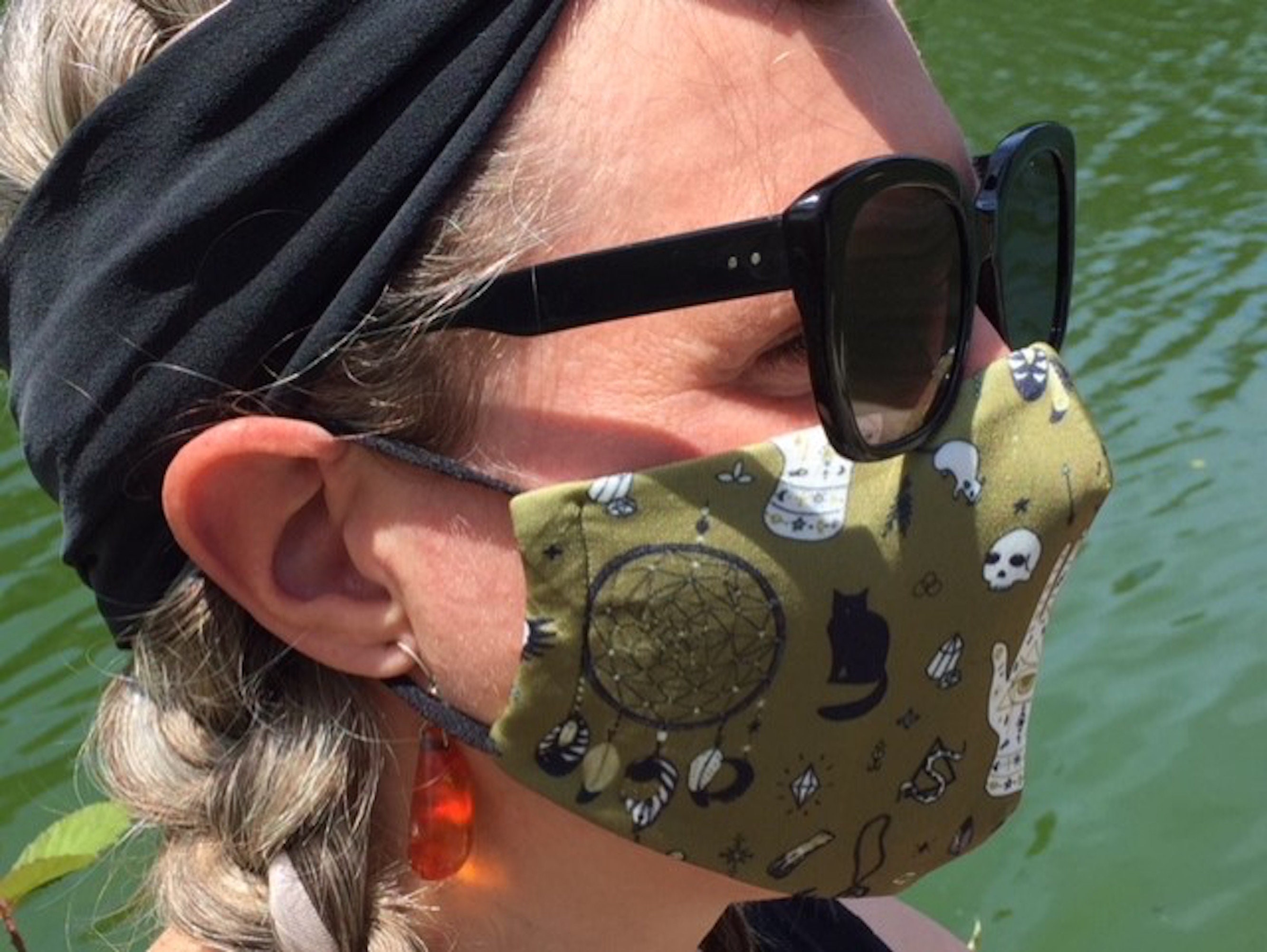 Magical Symbols Face Mask | Etsy