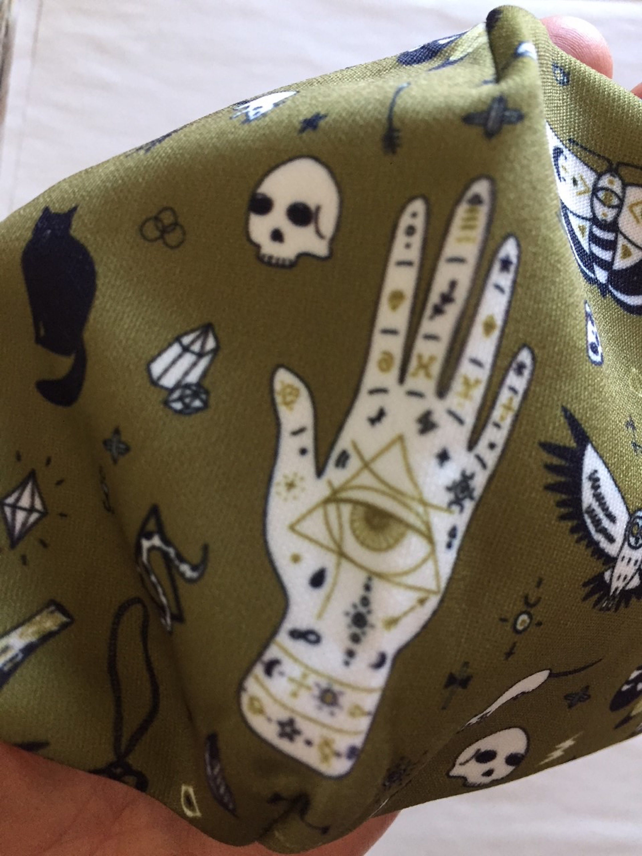 Magical Symbols Face Mask | Etsy