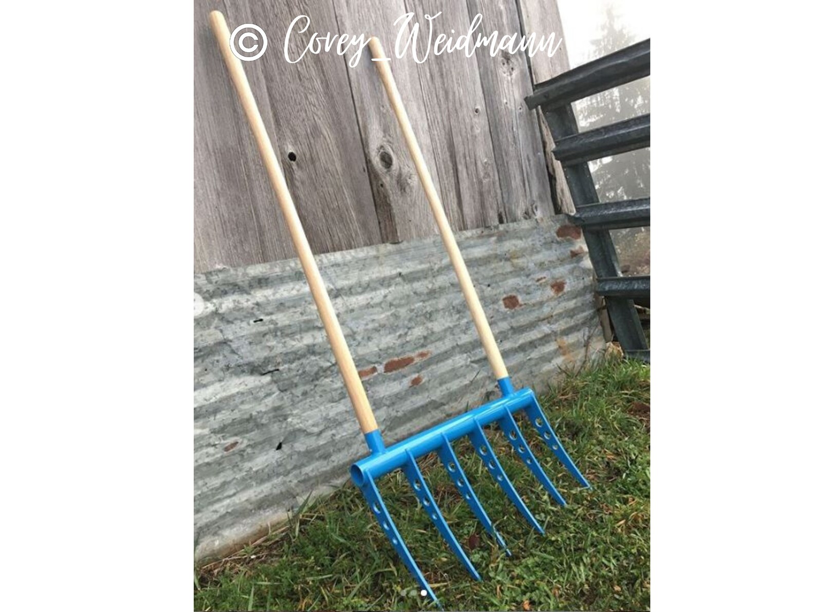 Treadlite Broadfork Garden Tool Hand Tiller | Etsy Nederland