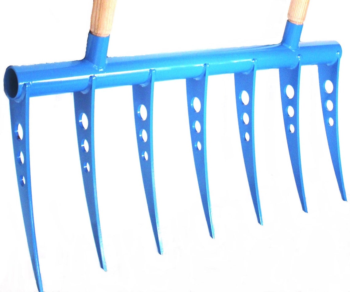 Treadlite Broadfork Garden Tool Hand Tiller - Etsy Nederland
