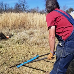 The Market Gardener Treadlite Broadfork - 7 Tine - Garden Tool - Hand ...