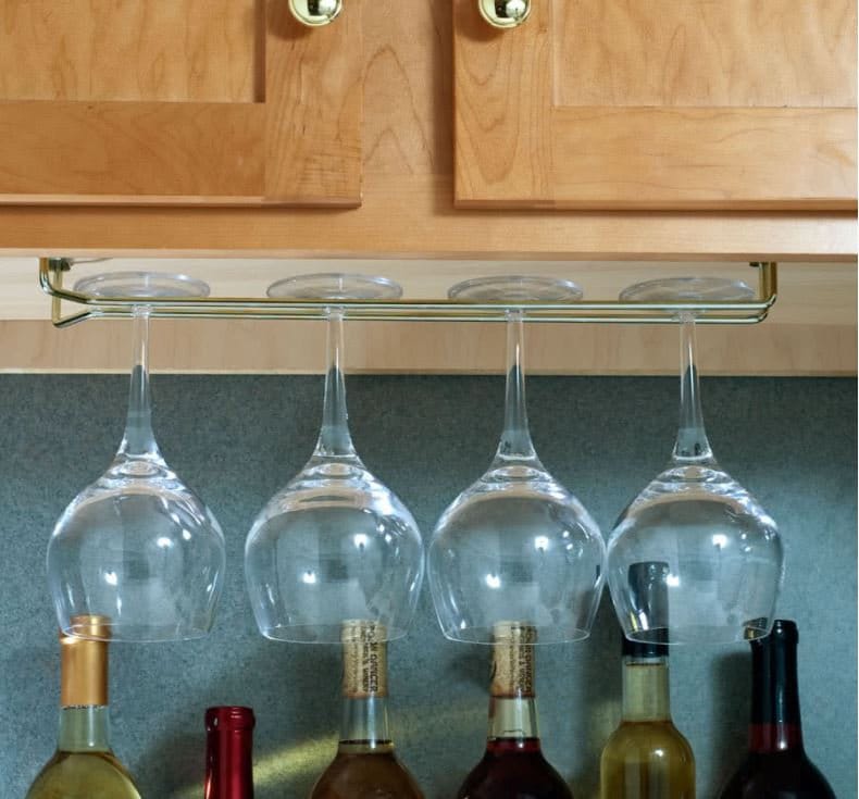 Medium Wine Glass Rack Stemware Holder | Etsy