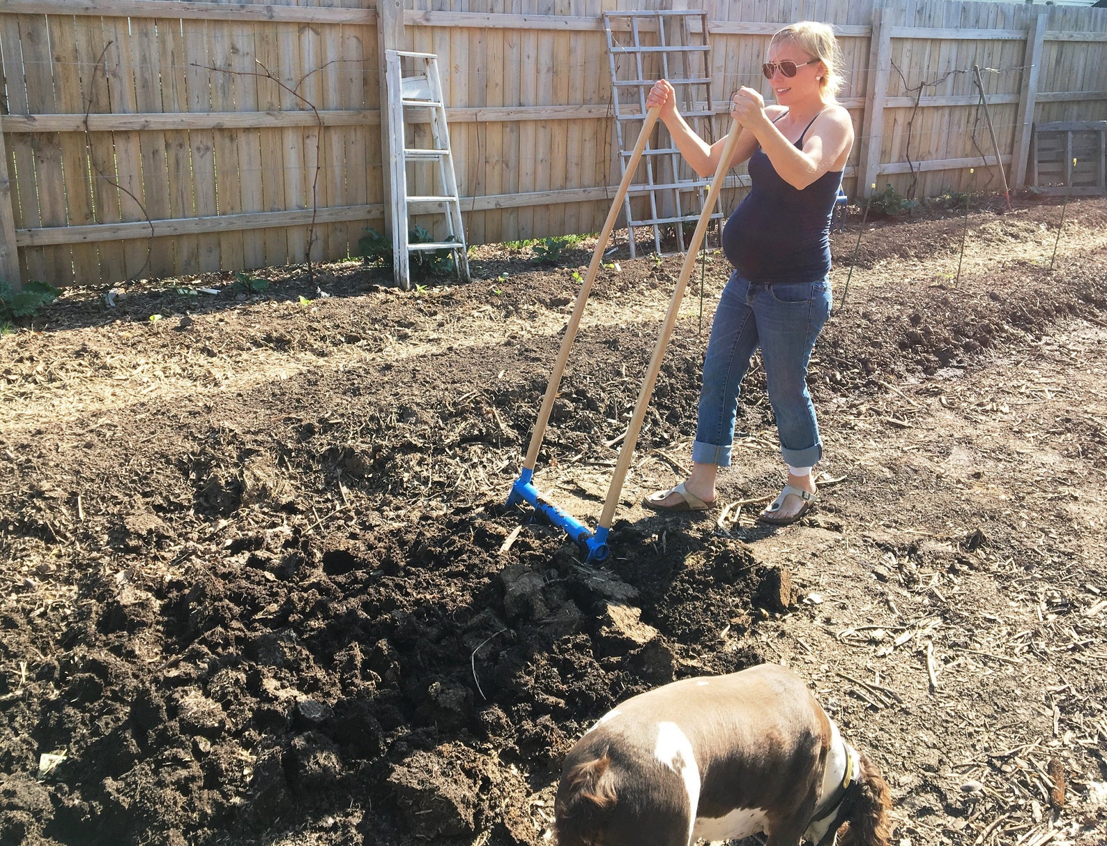 Treadlite Broadfork Garden Tool Hand Tiller | Etsy Nederland