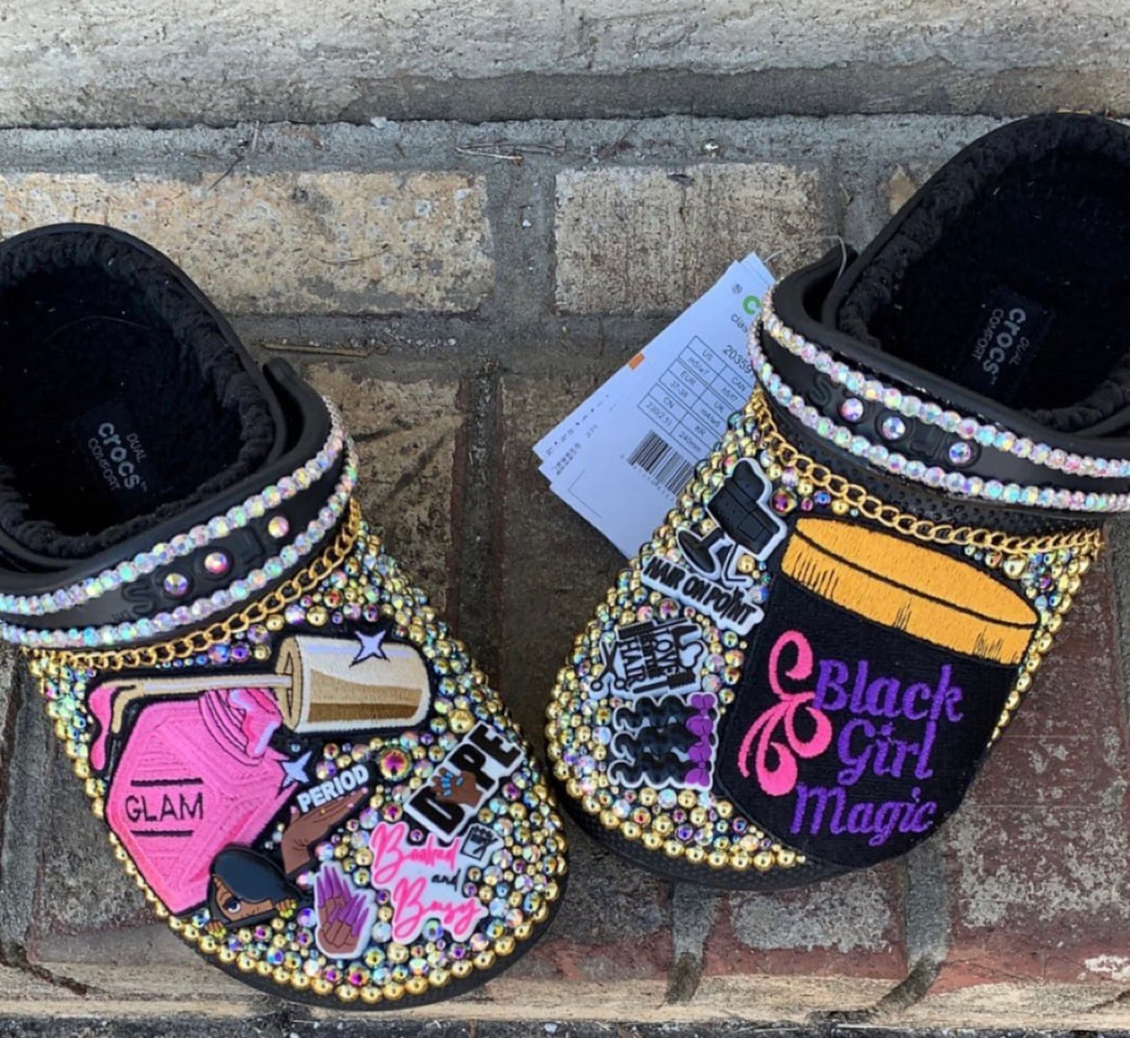 Light Pink GLAM Polish Patch 4 Inch Iron on Patch - Etsy