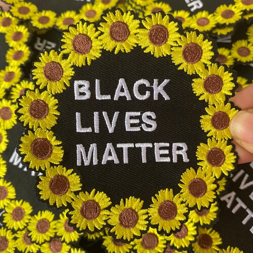 BLM Patch Iron on 3 1/2 Inch in Size - Etsy