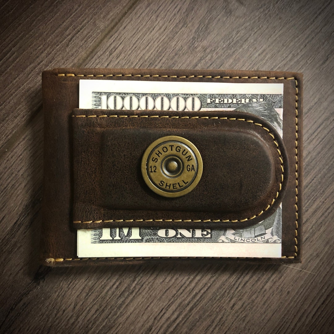 Shotgun Shell Money Clip Wallet With I.D. and Multiple Pockets - Etsy