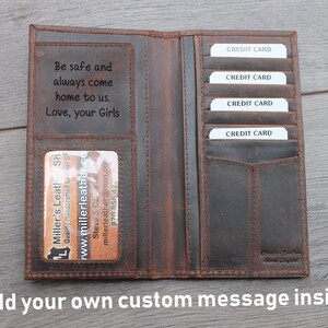 LINEMAN Wallet, IBEW WALLET, Distressed Leather Wallet, Three Different ...