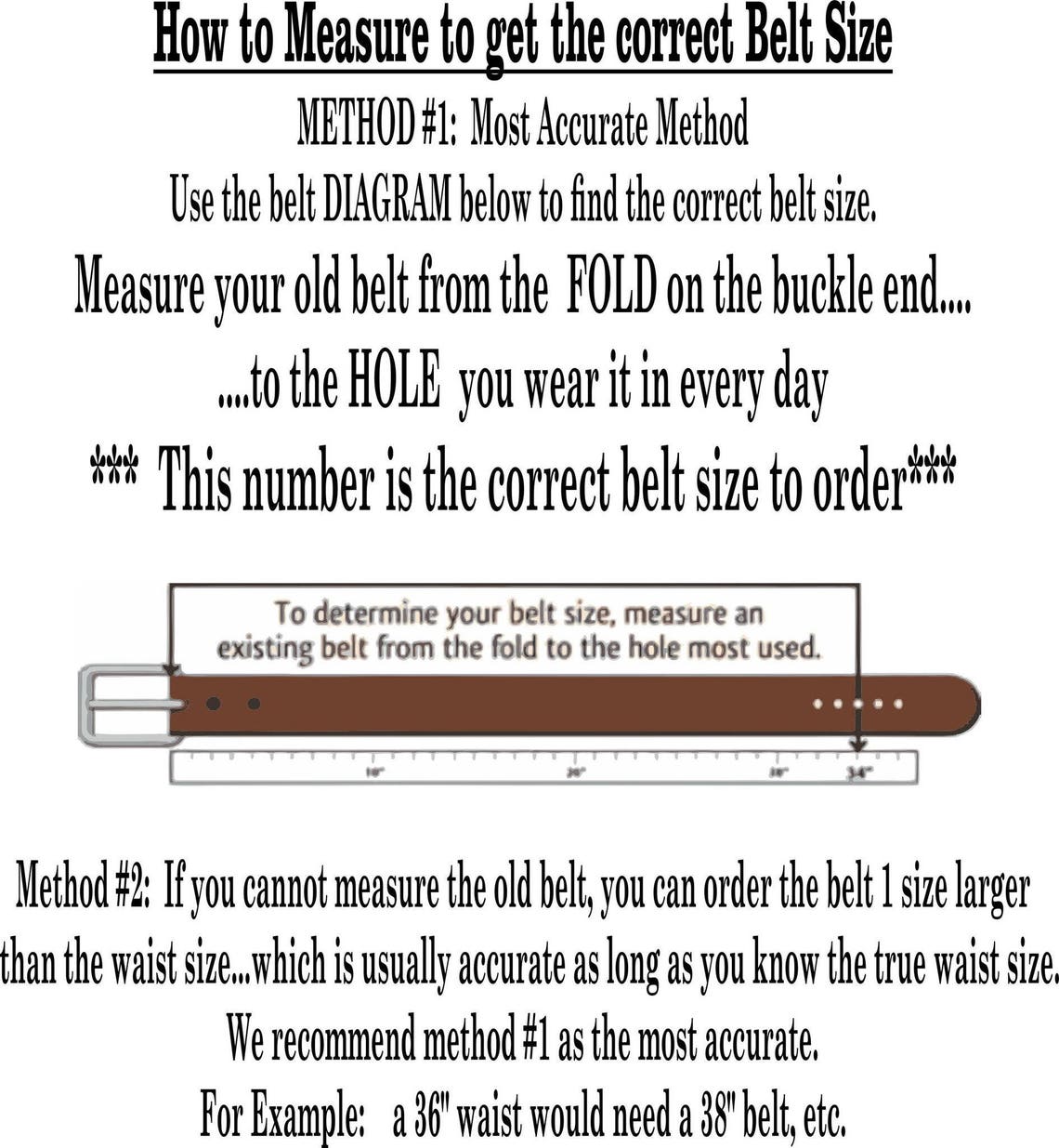 Hand Tooled Barb Wire Leather Belt, Full Grain Western Belt, Brown, USA ...