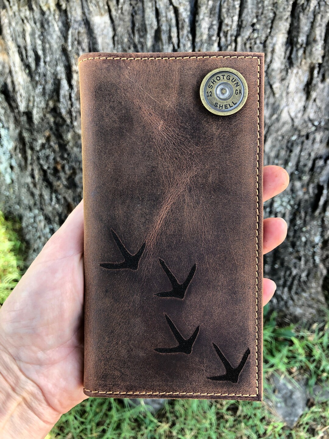 Turkey Hunter Wallet, Turkey Tracks Wallet, Shotgun Shell and Tracks ...