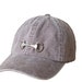 Equestrian Caps - Bling Snaffle Bit Cap - Stone Washed Caps - Chocolate ...
