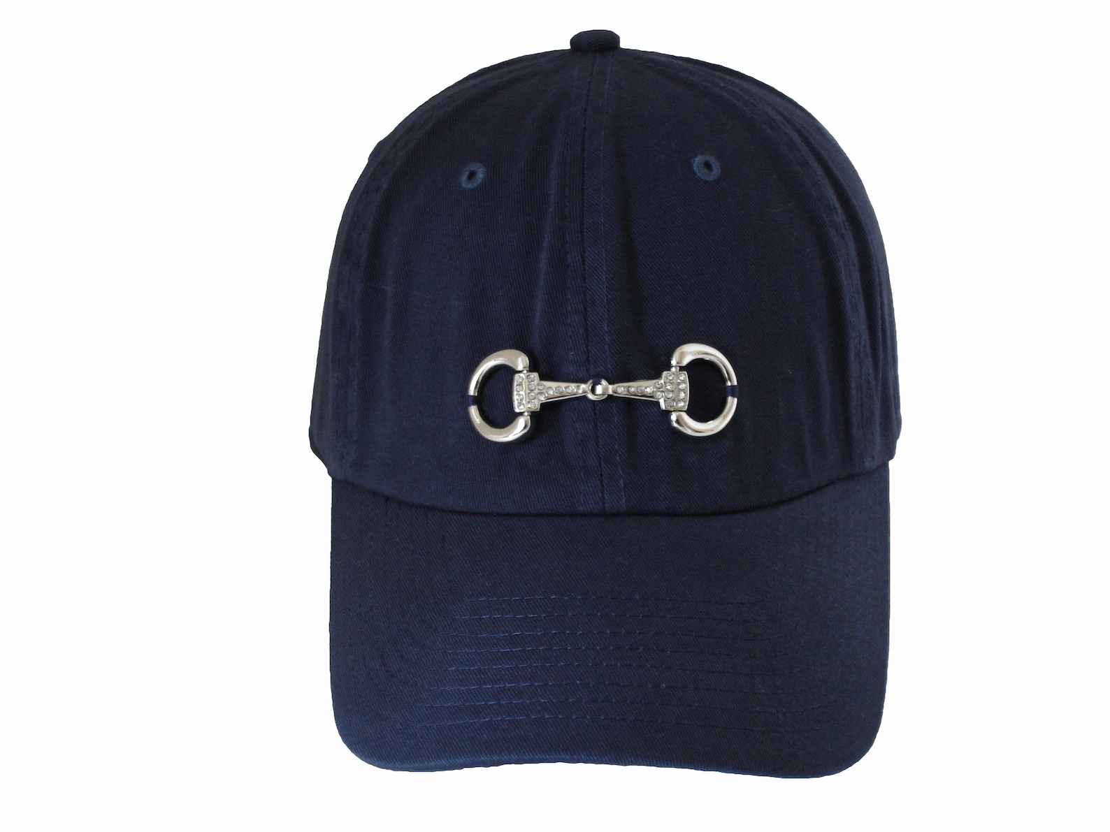 Equestrian Sun Hat - Bling Bit Cap - Navy Baseball Cap - Equestrian ...