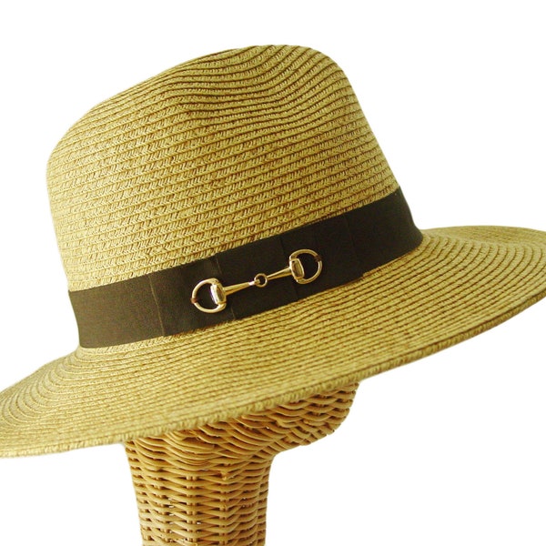 Equestrian Straw Hat - Etsy
