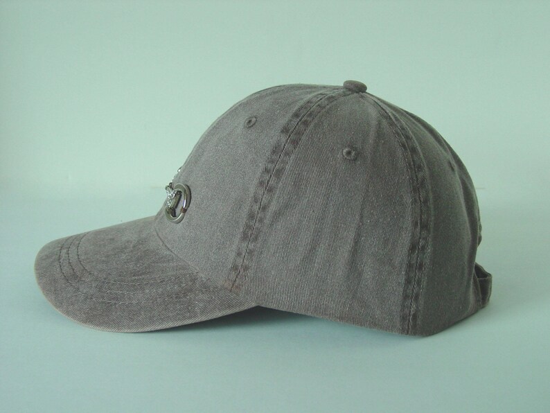 Equestrian Caps Bling Snaffle Bit Cap Stone Washed Caps | Etsy