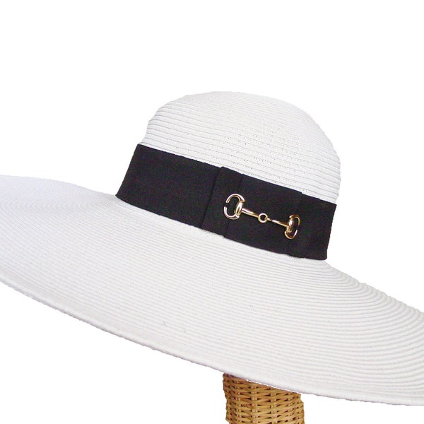 Equestrian Straw Hat - Etsy