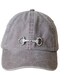 Equestrian Caps - Bling Snaffle Bit Cap - Stone Washed Caps - Chocolate ...