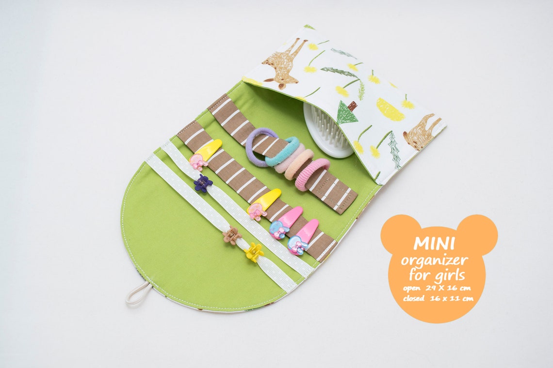 Organizer Hair Clips . Travel Holder for Girls . Organizer Hairpin ...
