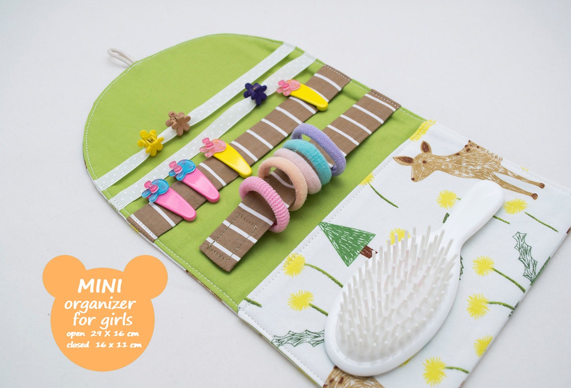 Organizer Hair Clips . Travel Holder for Girls . Organizer Hairpin ...