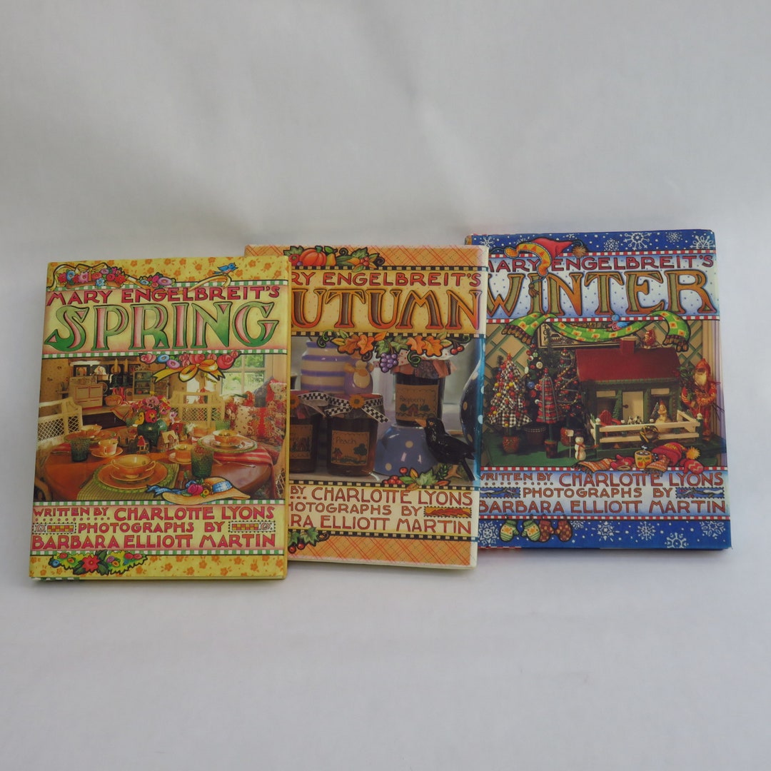 Mary Engelbreit Craft Books Set of 3 Spring Autumn Winter - Etsy