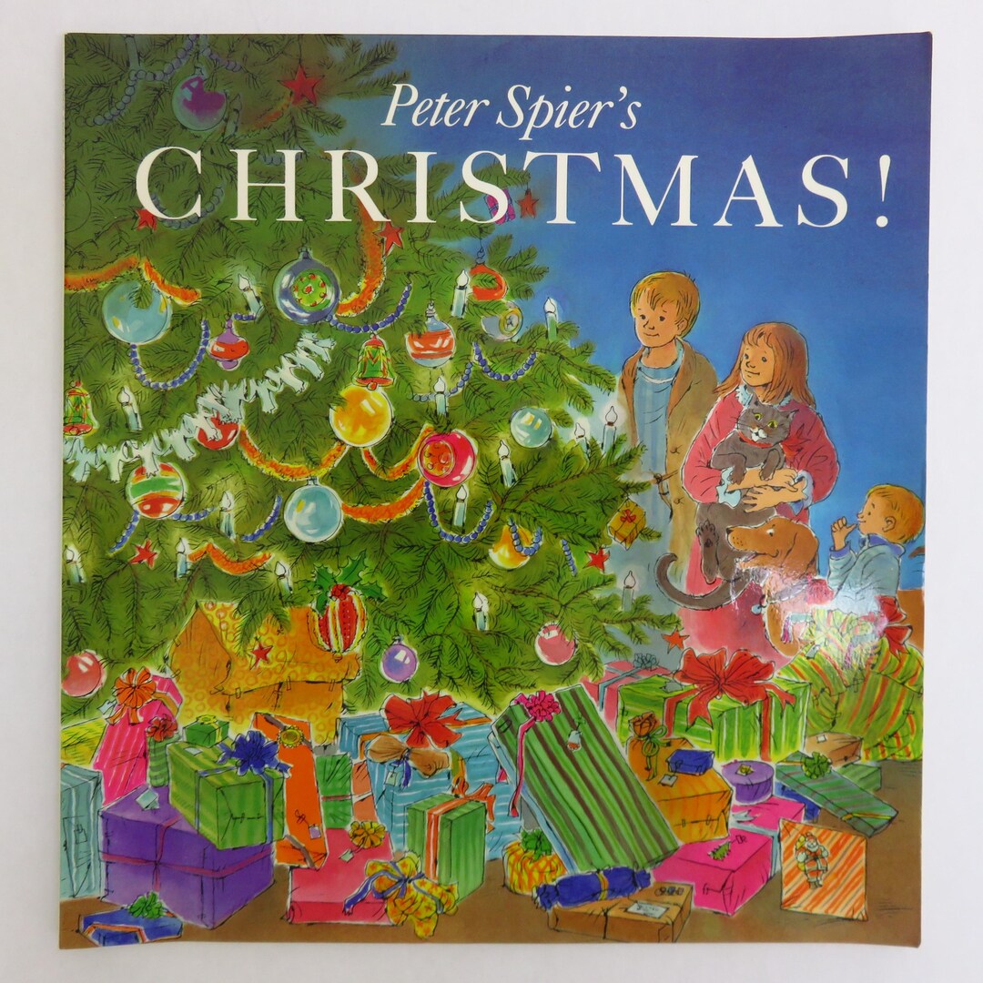 Vintage Childrens Book christmas Peter Spier Soft Cover 1983 - Etsy