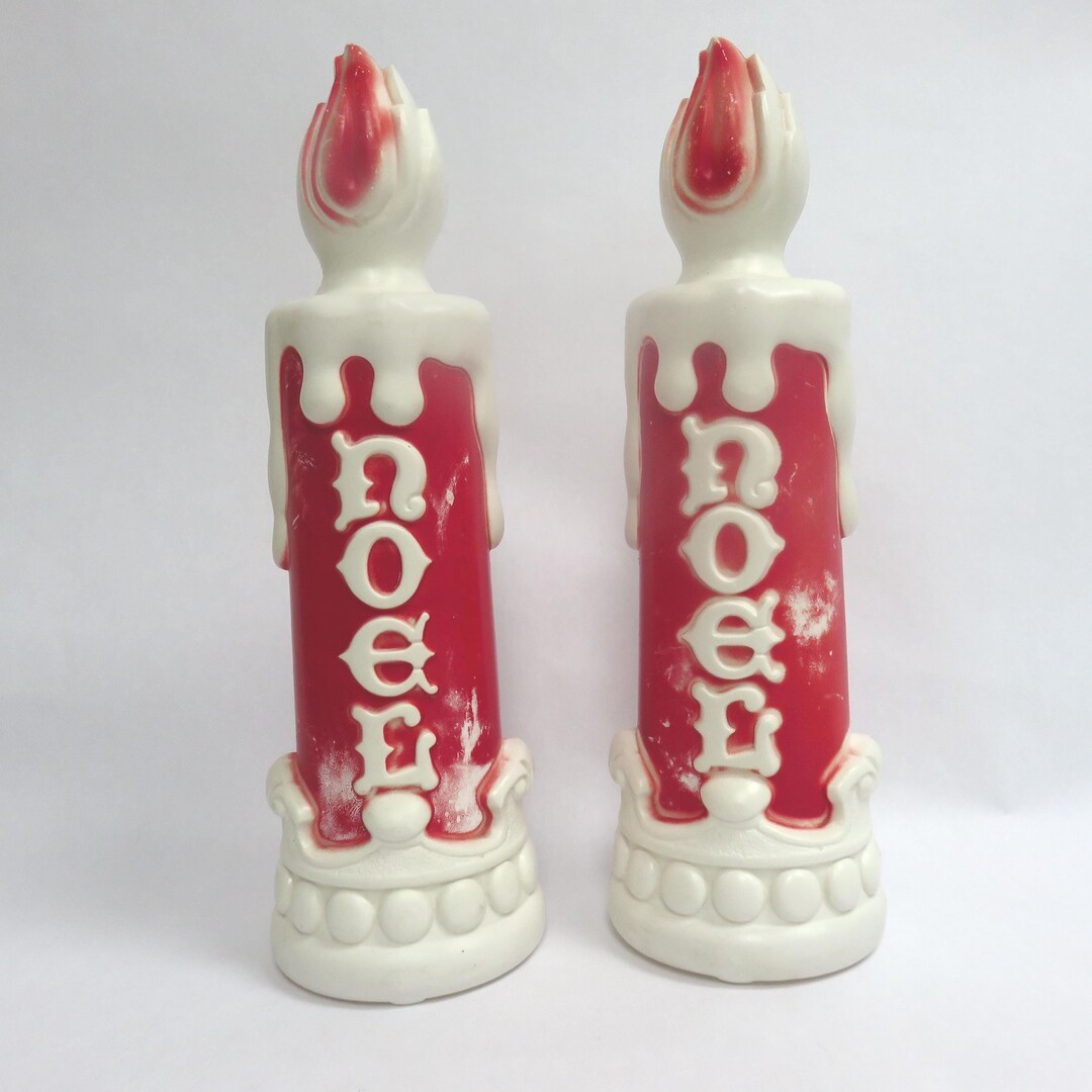 Empire Candles NOEL Plastic Blow Mold 2 - Etsy