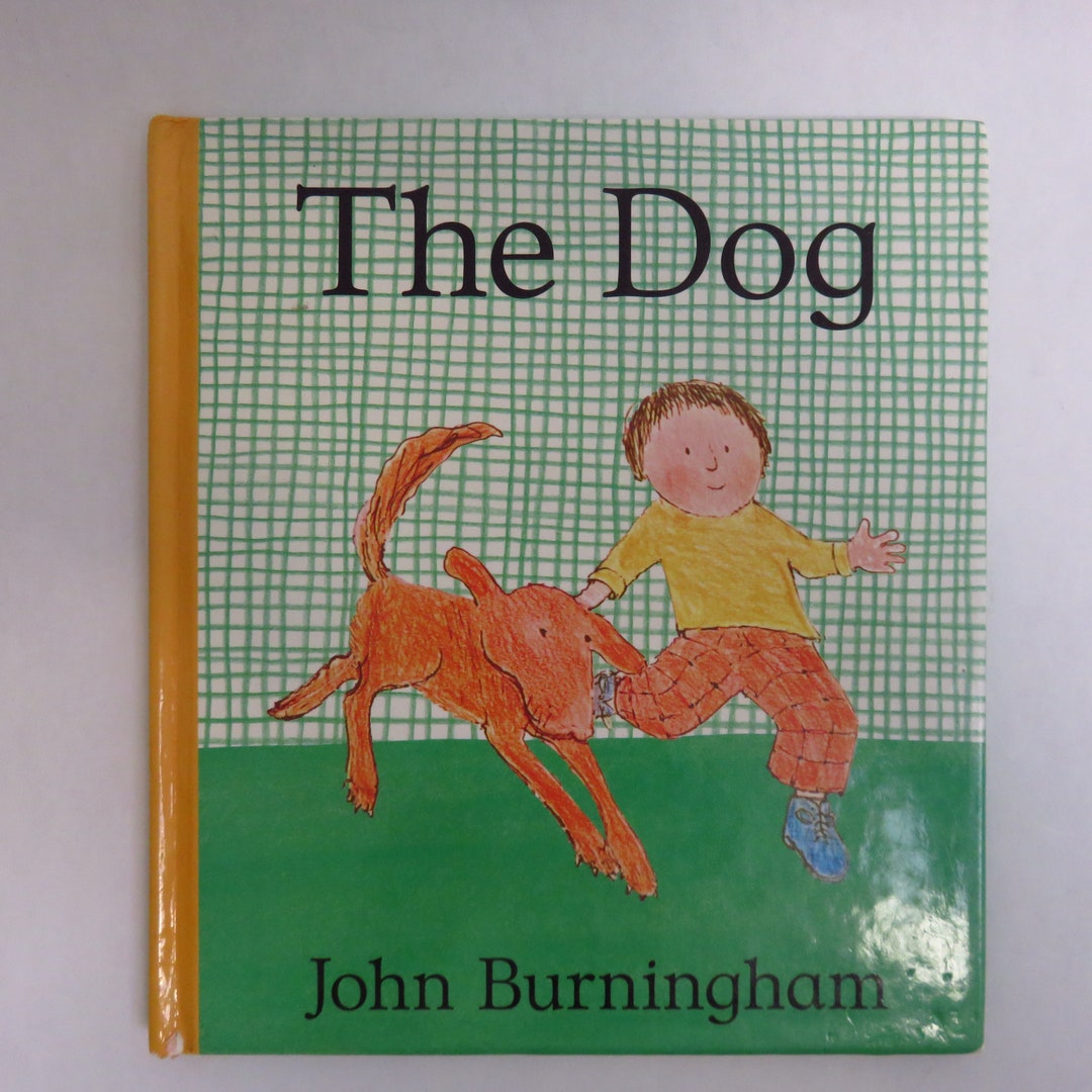 Vintage "the Dog" Children’s Book John Burningham Hard Cover - Etsy