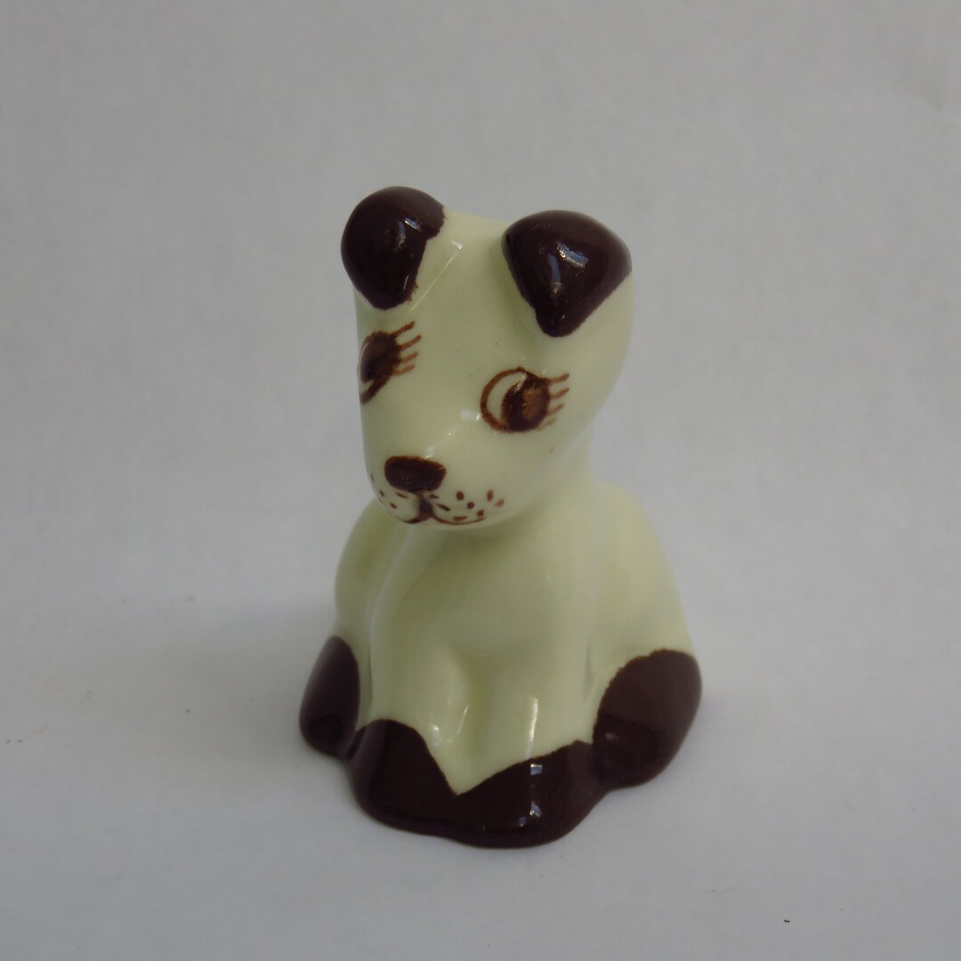 Vintage Dog Figurine Walker Pottery California - Etsy