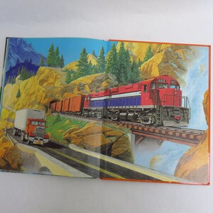 Vintage Child's Book the Big Book of Real Trains Walter Retan - Etsy