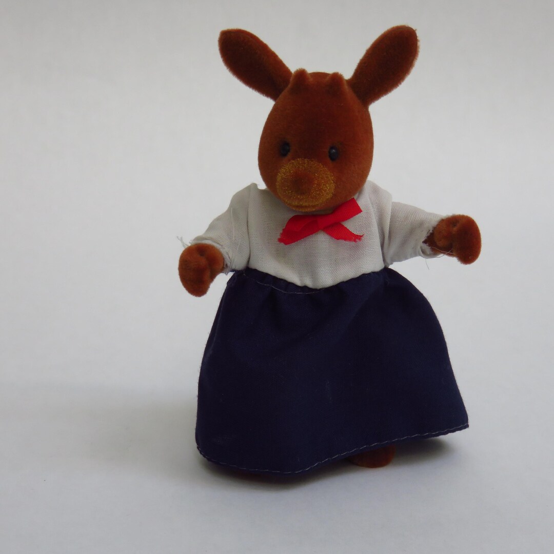 Vintage Maple Town School Teacher Miss Deer Doll Tonka 1980s - Etsy