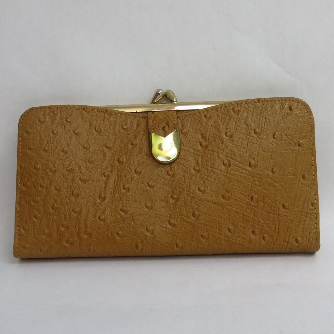 Vintage Wallet Calf Leather Bi-fold St Thomas Saratoga Trio NOS - Etsy