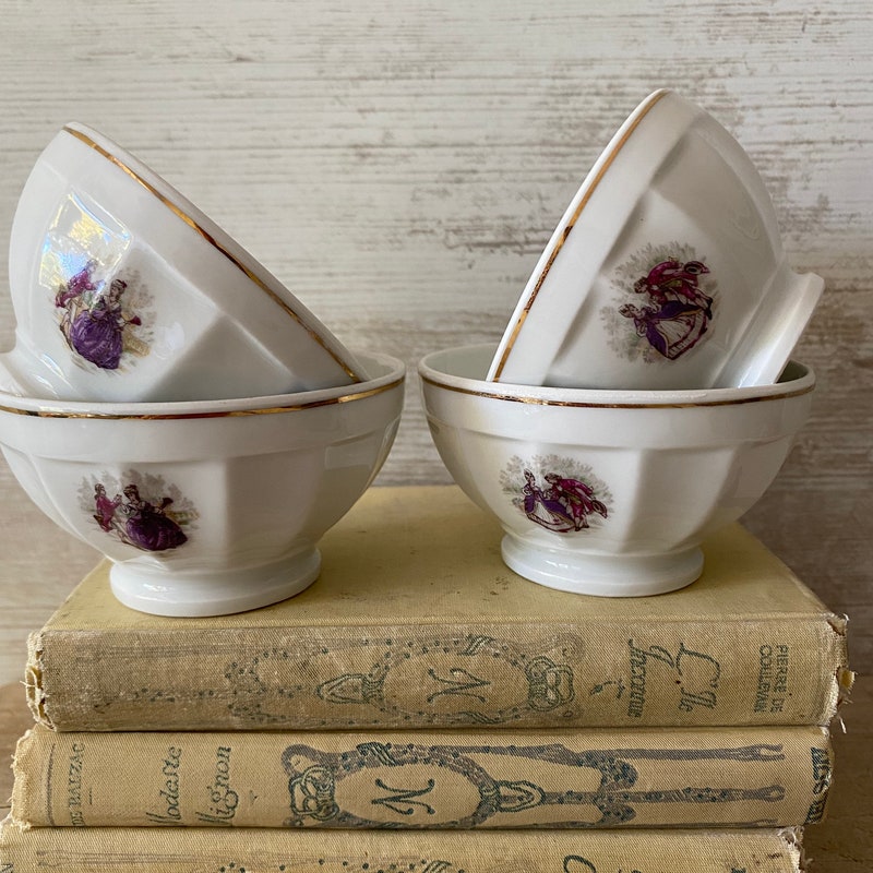 French Coffee Bowls - Etsy